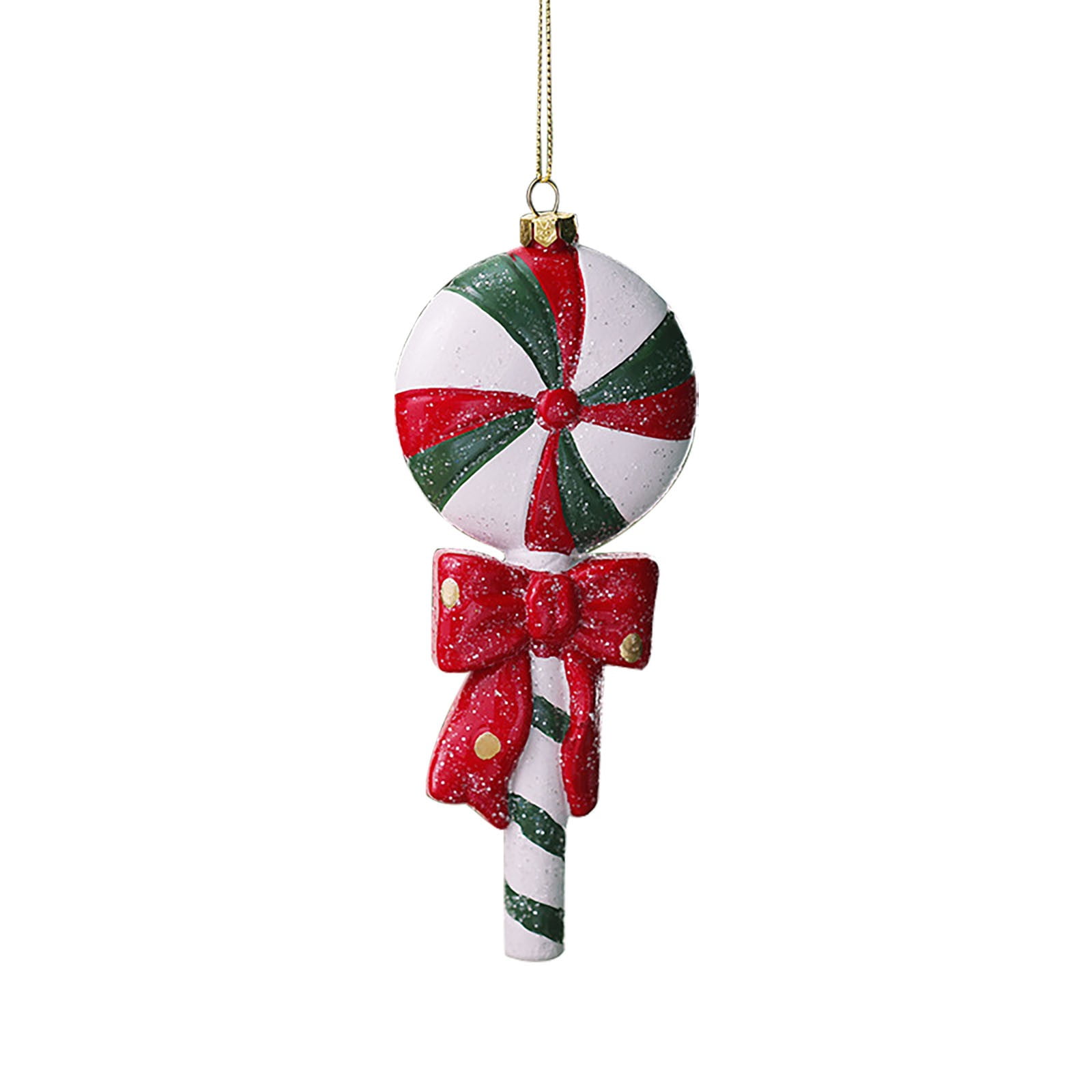 3D Handmade Christmas Ornaments, Real Craft Engraved Pendant Set With ...