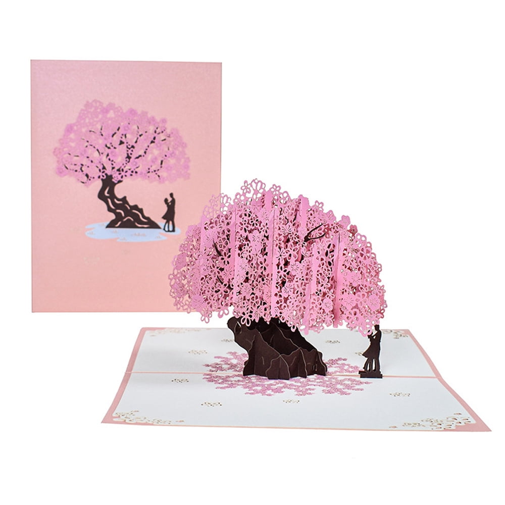 3D Happy Valentines Day Pop Up Card, For Valentines Day - 7.87" x 5.9 ...