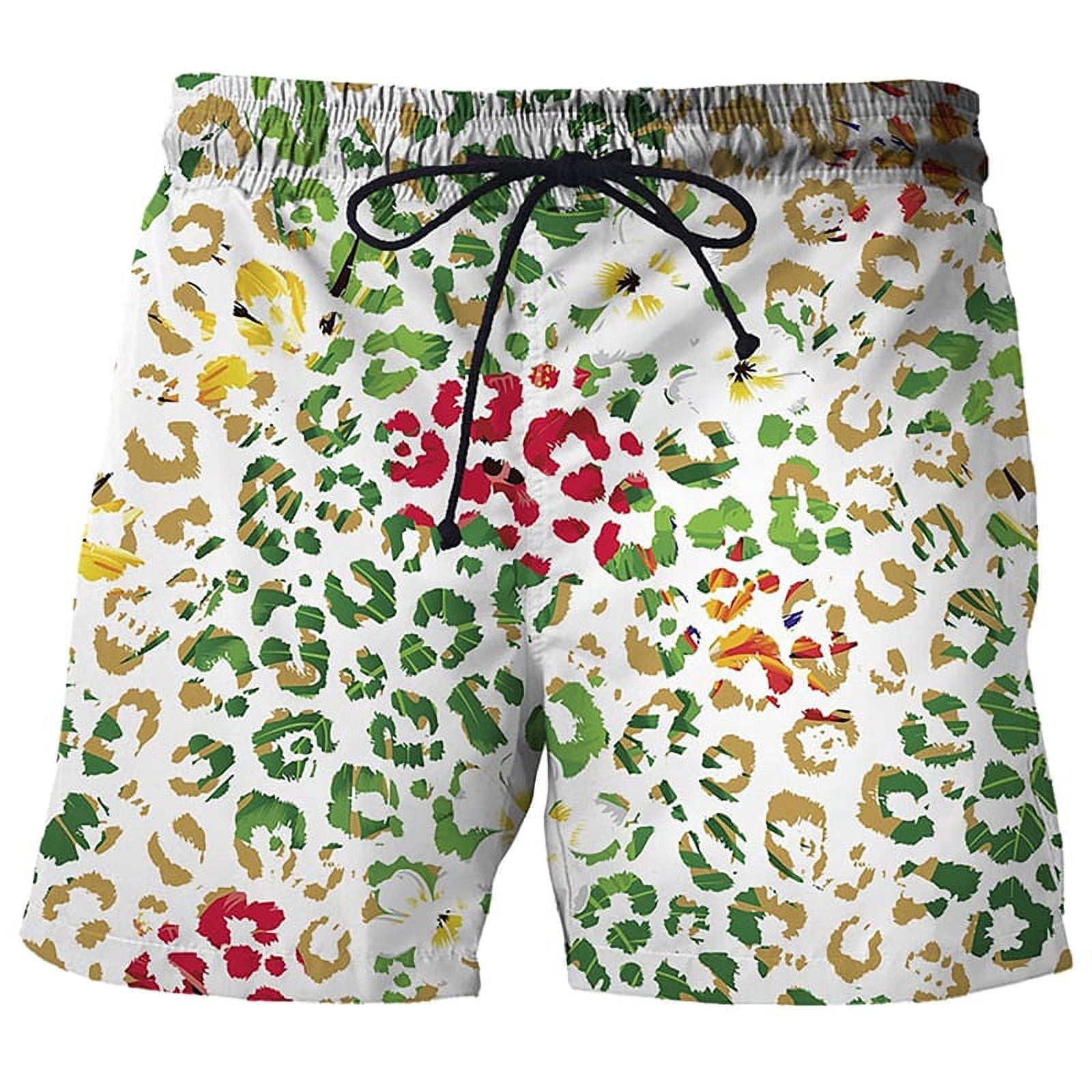 3D Hawaii Beach Shorts Men Summer Personality Funny Hip-hop Swimming ...