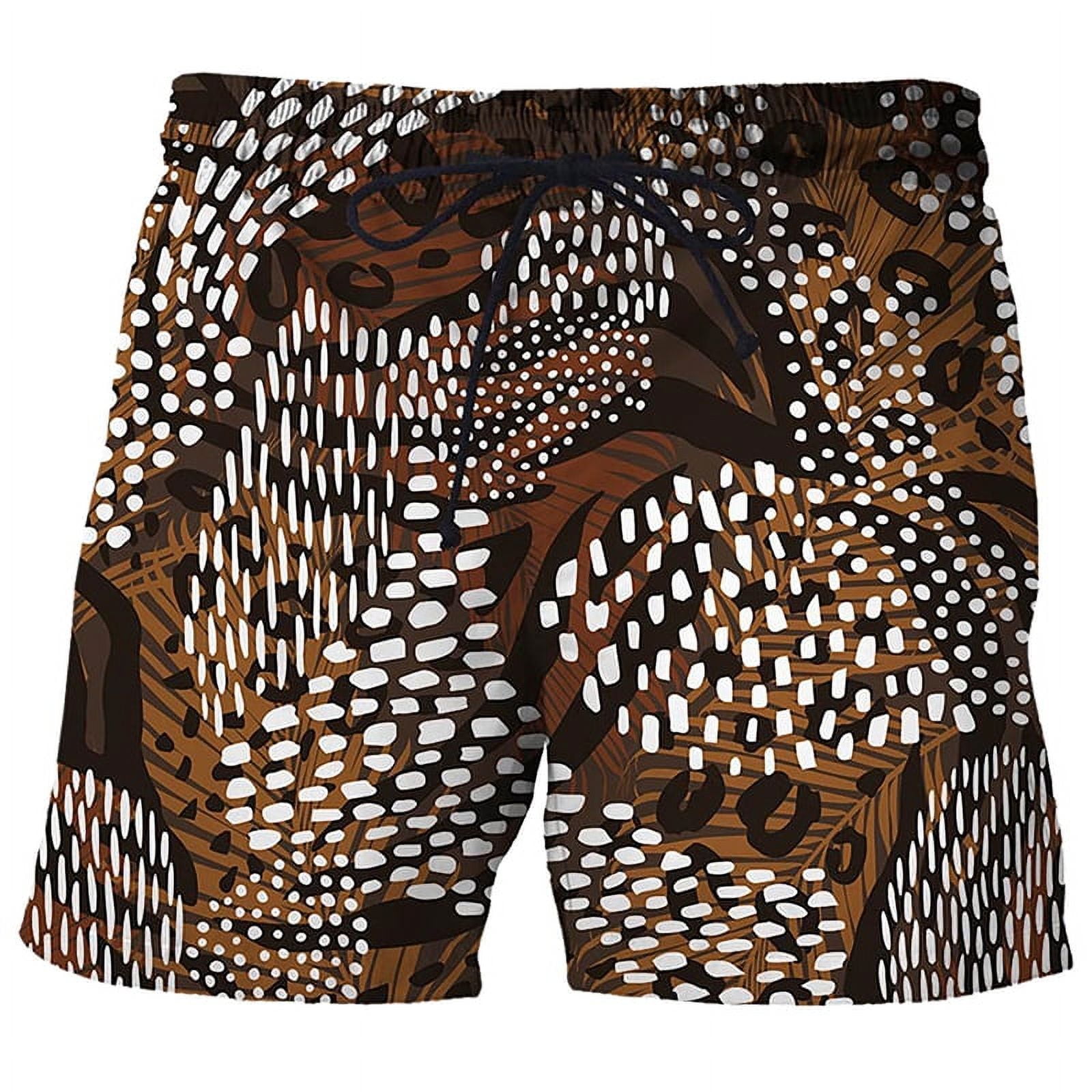 3d Hawaii Beach Shorts Men Summer Personality Funny Hip Hop Swimming