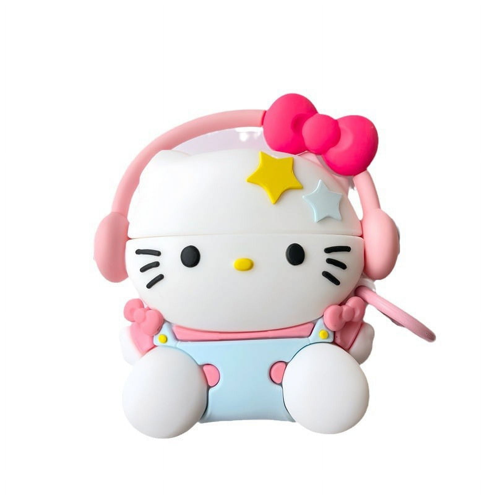 3D Hello Kitty Earphone Cover For Apple AirPods 1 2 3 Airpods Pro/Pro2 Wireless Bluetooth ...