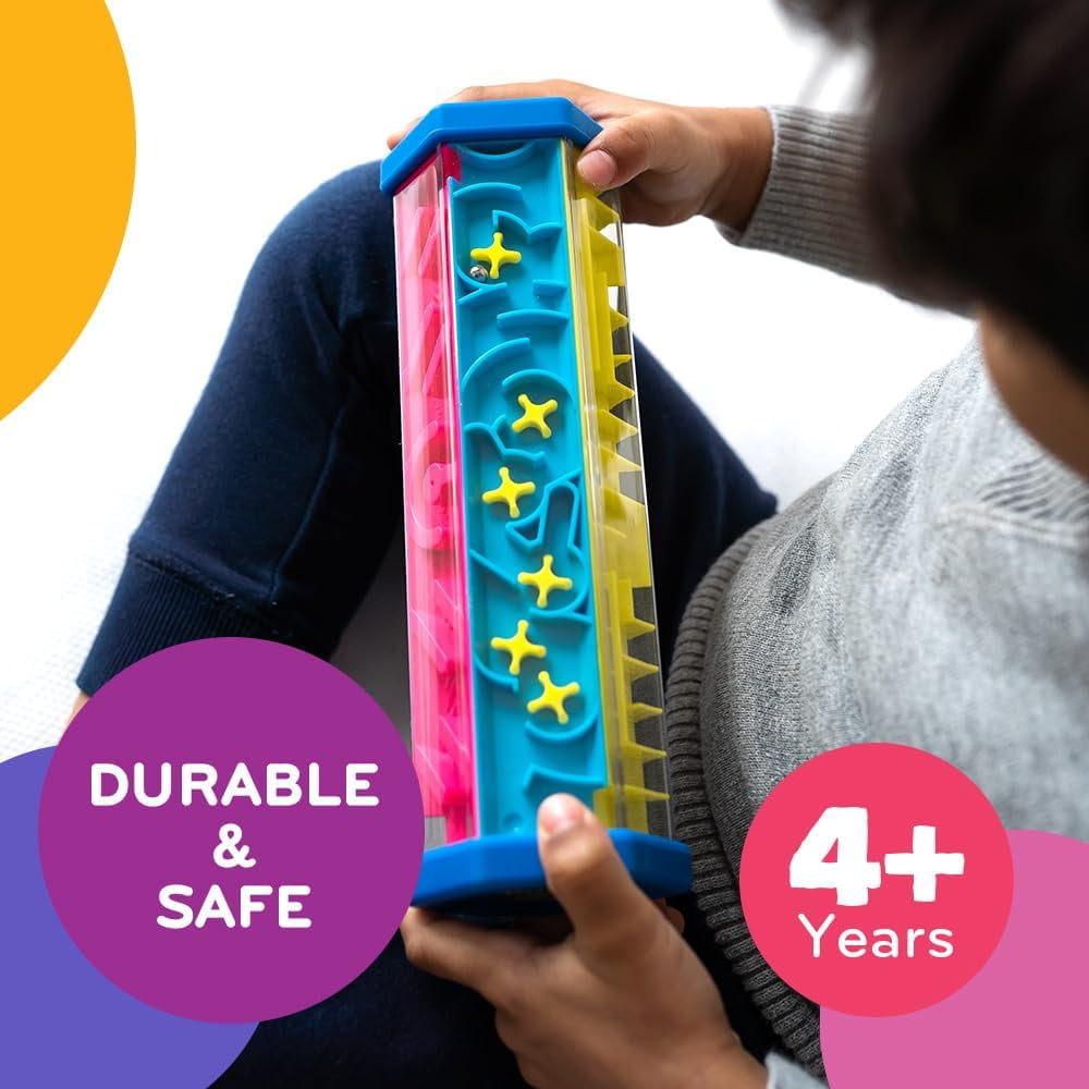 3D Hexagon Maze Puzzle Game for Toddlers and Kids, Brain Teaser Fidget ...