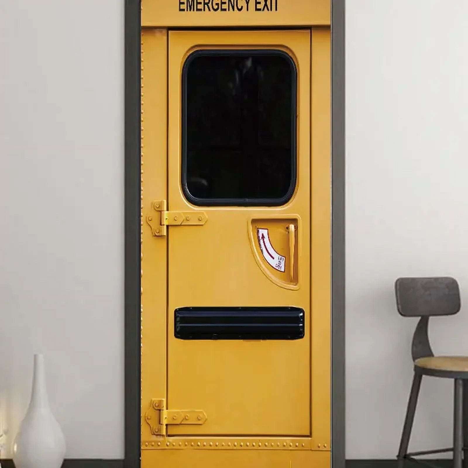 3D High Simulation Container Door Seriesr Stickers Wallpaper Industrial ...