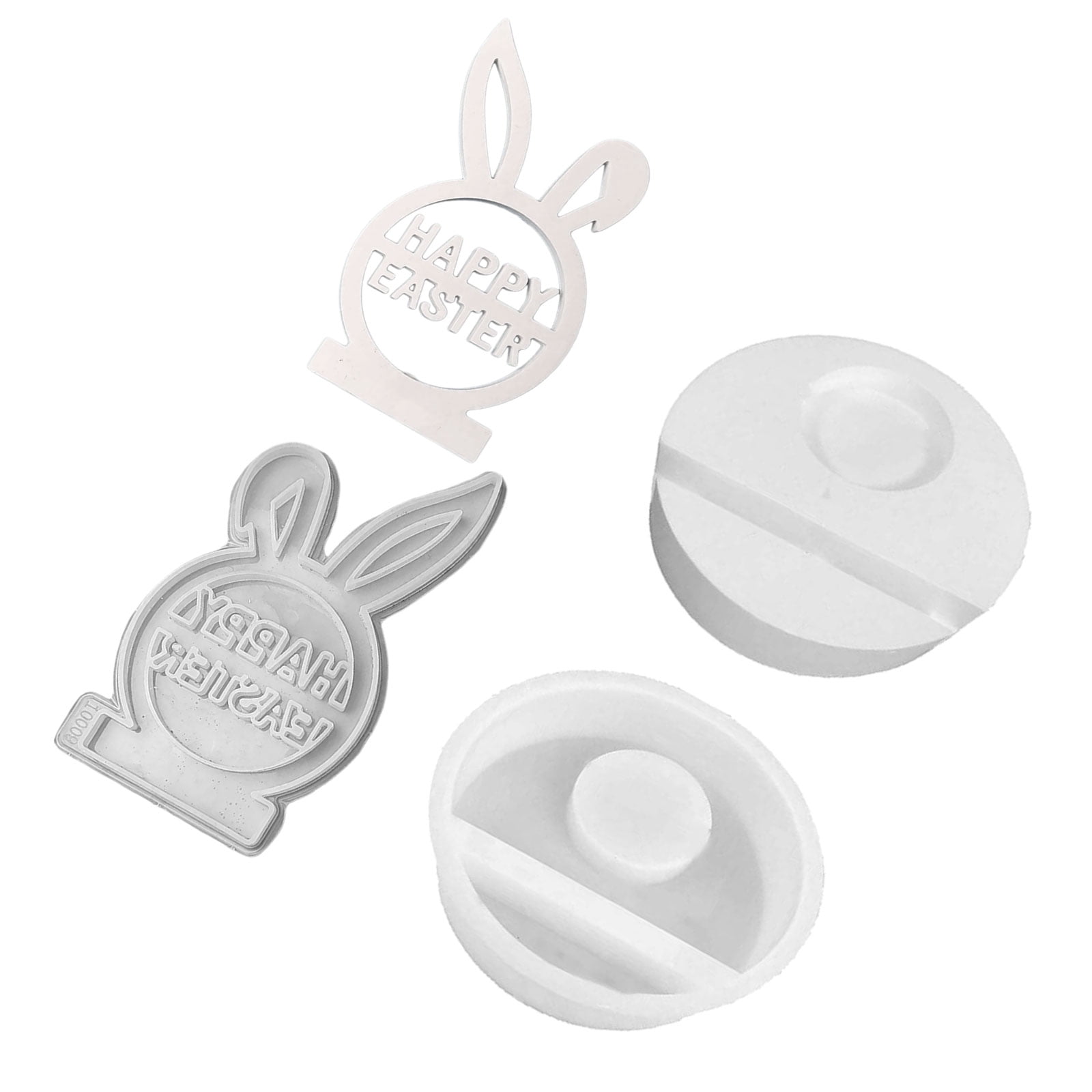 3D Holder Resins Moulds Candlesticks Castings Molds Easter Silicone ...