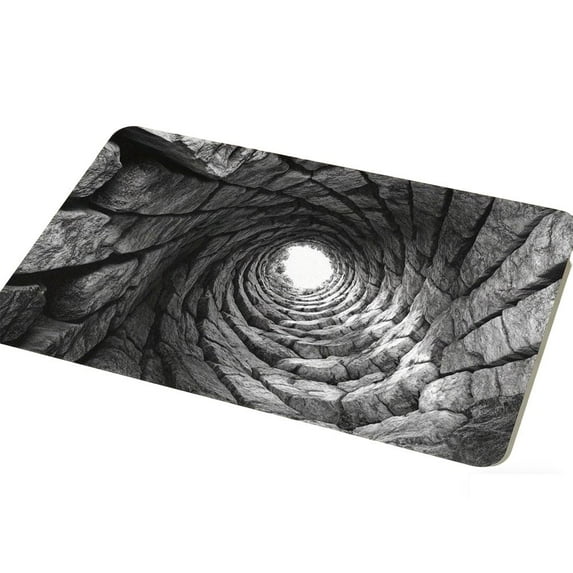 3D Hole Rug,3D Optical Illusion Rugs,Test & Play with Dog or Cat,Rug ...