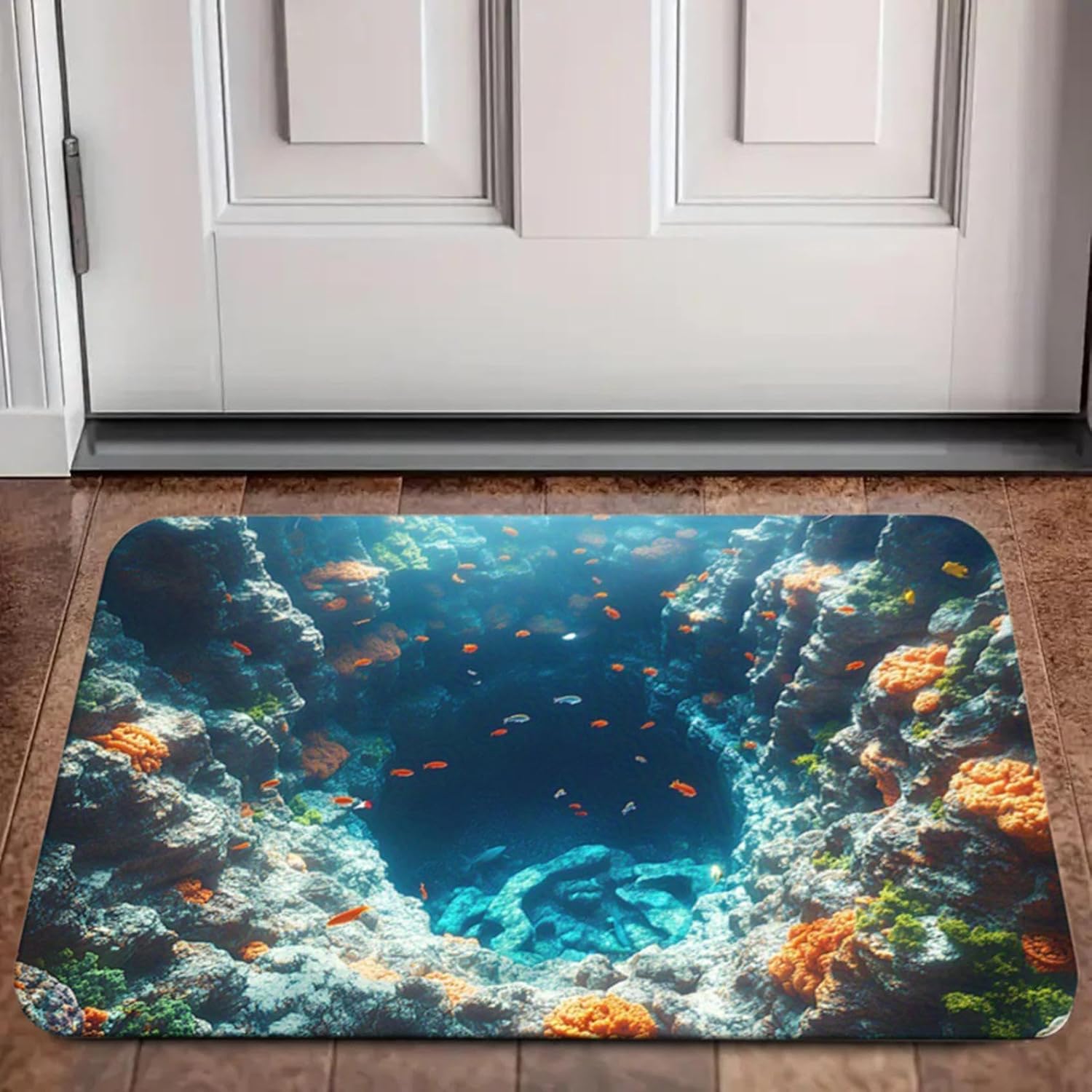 3D Hole Rug,Optical Illusion Rug with Vortex & Bottomless Pit Design ...