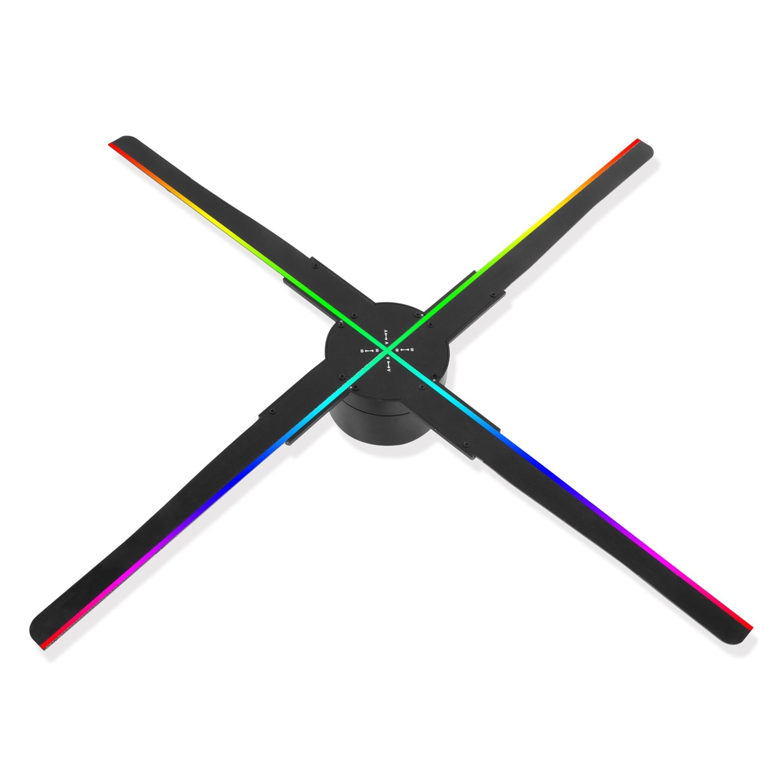 3D Hologram, 3d Fan Holographic Projector 52 Cm Wifi LED Sign ...