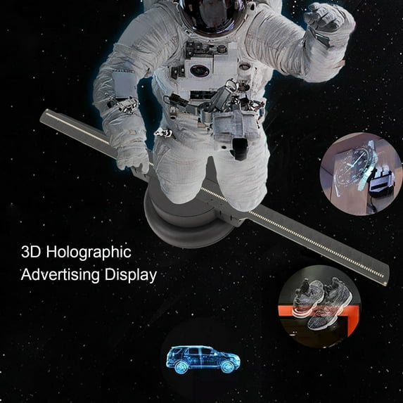 3D Hologram Fan: High,Res Projection 8G Memory, Immersive Visuals For ...
