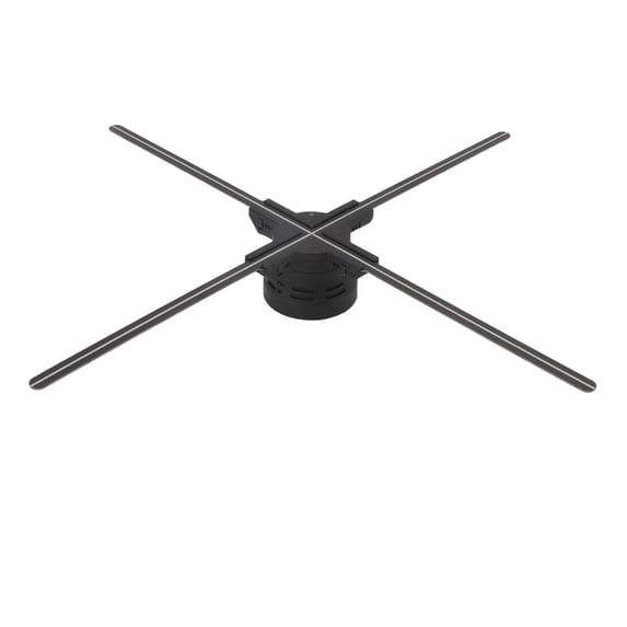 3D Hologram Fan Projector Quick Response 1600 X 720 Resolut 60cm Large ...