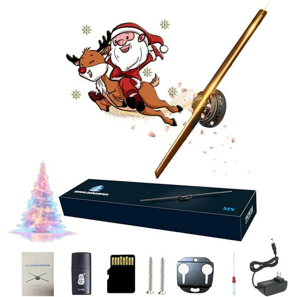 3d Holographic Fan Christmas Tree