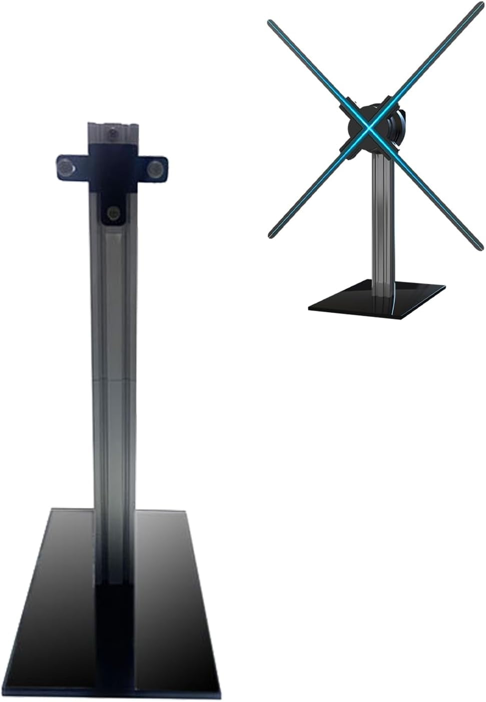 3D Hologram Led Fan Projector, Hologram Fan, 16.5" Holographic Fan with ...