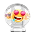 3D Hologram Projector Fan LED Sign Desktop Holographic Player Support ...