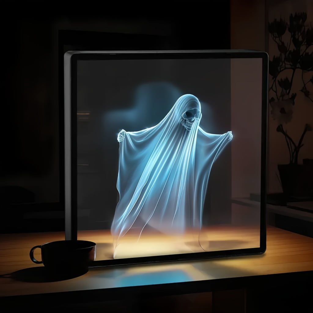 3D Hologram Projector Fan With Cover 224 LED Advertising Display Logo ...