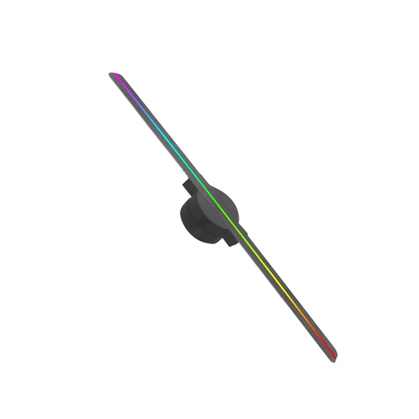 3D Holographic Floating Projection LED Fan Advertising Machine Aerial ...