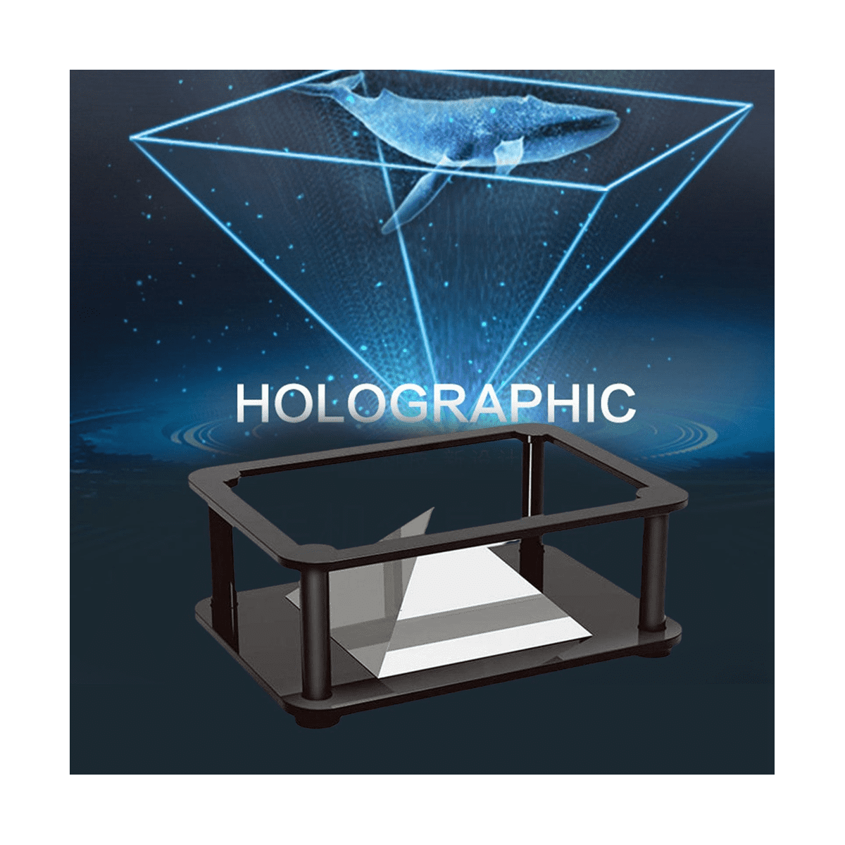 3D Holographic Projection DIY Children Educational Toy Science ...