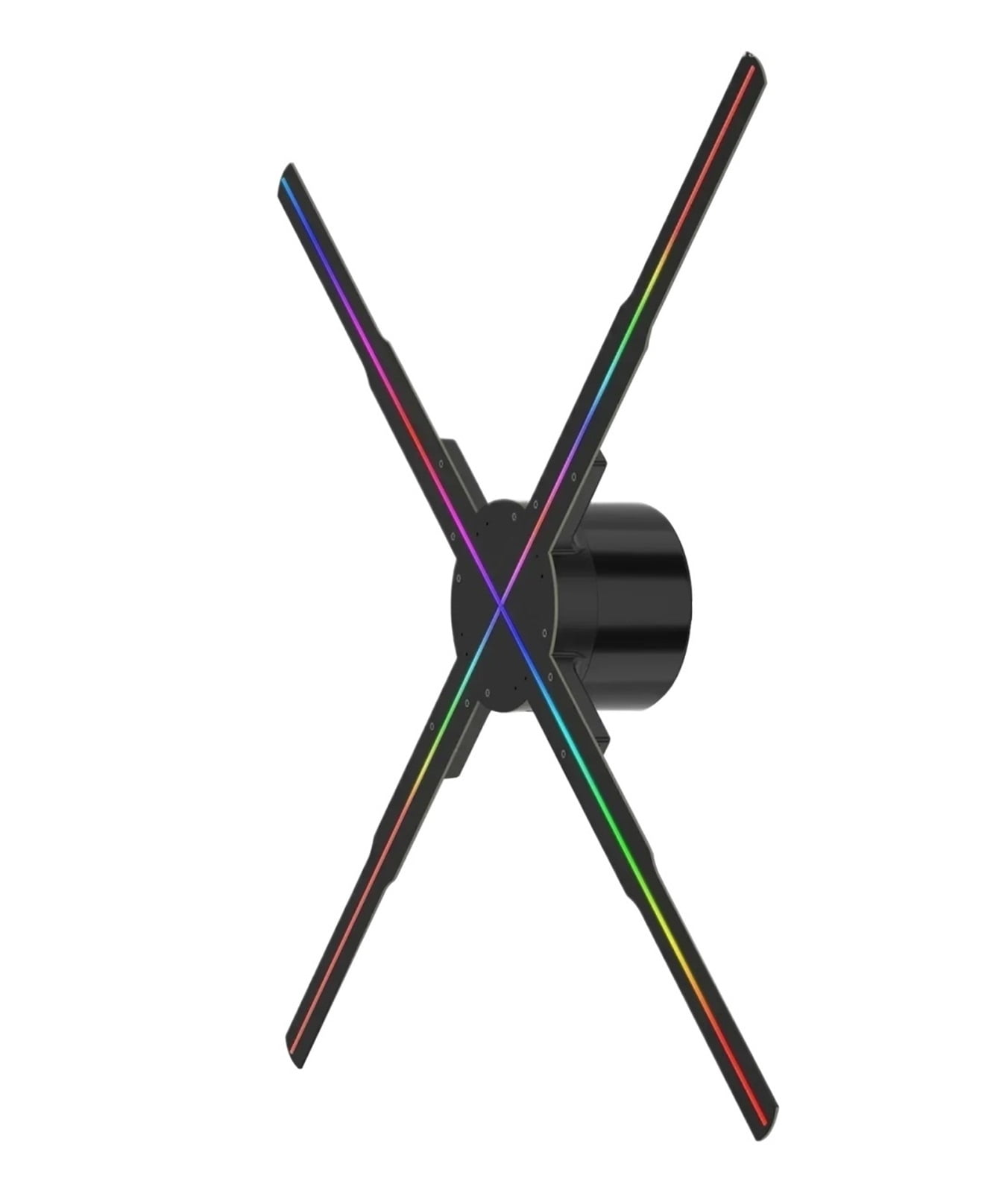 3D Horns P50 3D Fan Hologram Projector, Advertising Logo Light, LED ...