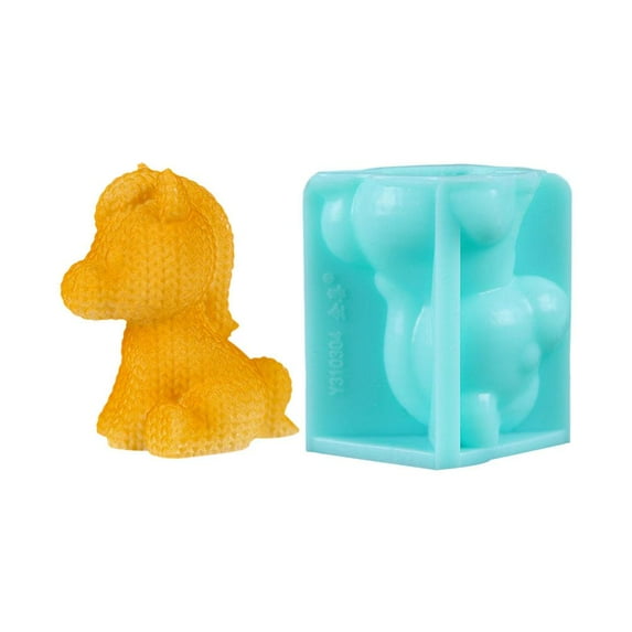 3D Horse Ice Molds,Fun Shapes Animal IceCube Maker,Reusable Silicone ...