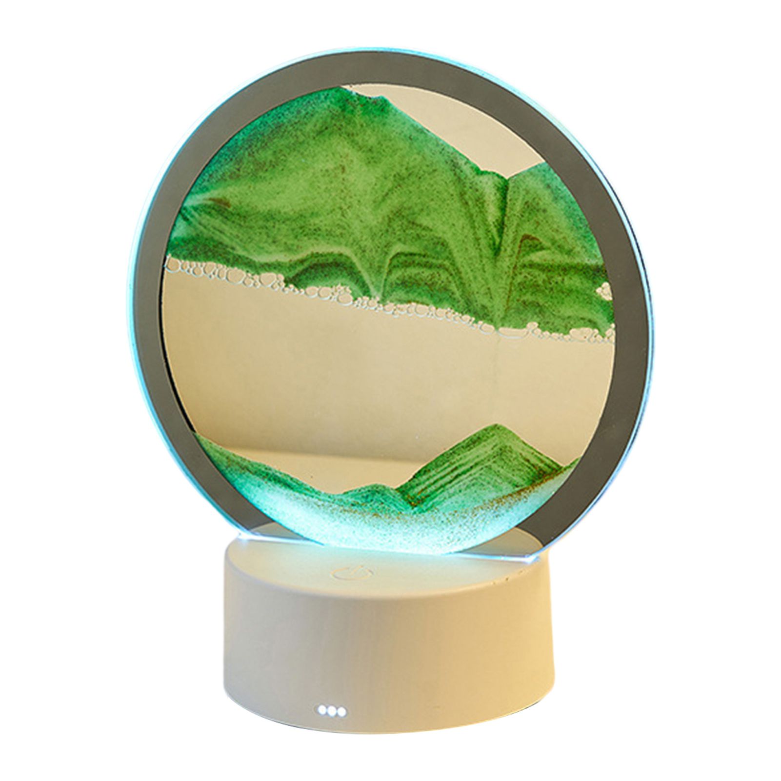 3D Hourglass Ornament,Dynamic Display Hourglass Photo Frame,Suitable ...