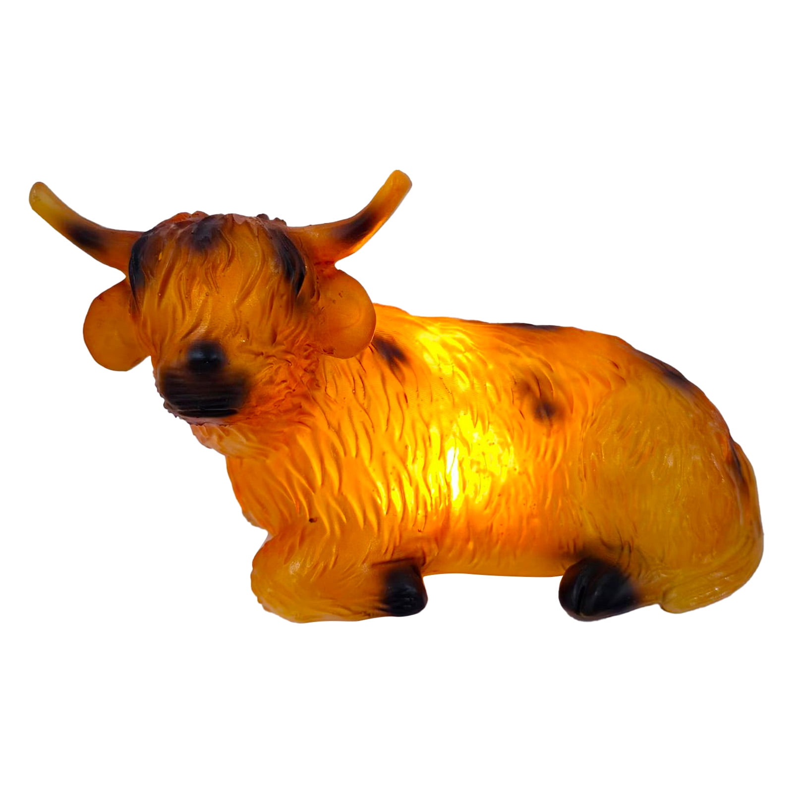 3D Illuminated Yak Ornament PETG Material Yak Shape Handmade Yak Animal ...