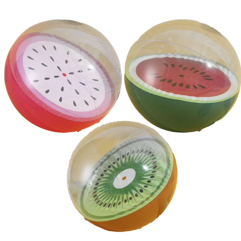 3D Inflatable Pool Toy Beach Ball for Kids Adults Outdoor Summer Beach ...