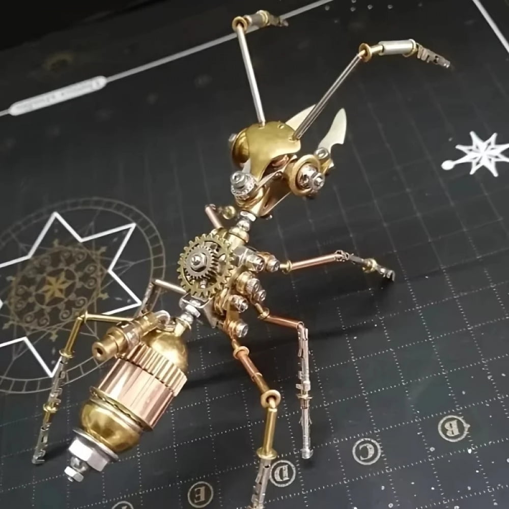 3D Insect Brass Puzzle Steampunk Ant Metal Model Puzzle DIY Craft Kit ...