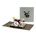 3D Instrument Drum Envelope Kit Greeting Memorial Cards for Valentine’s ...