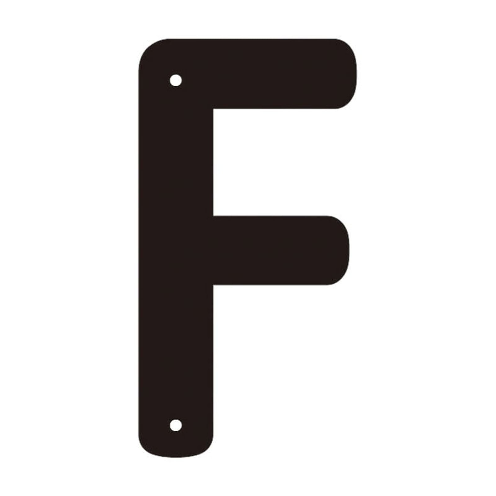 3D Iron House Number Letters - Antique Industrial Style with Screws ...