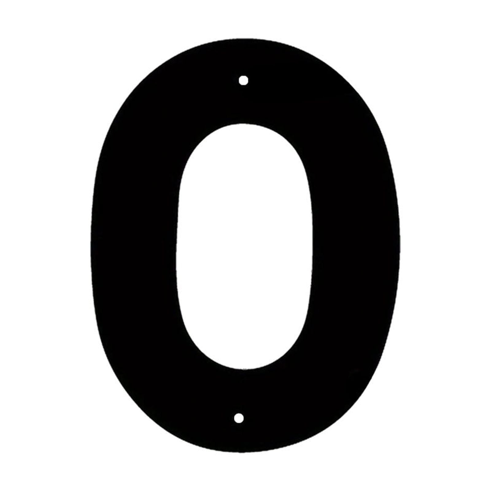 3D Iron House Number Sign | Antique Industrial Style | Includes 26 ...