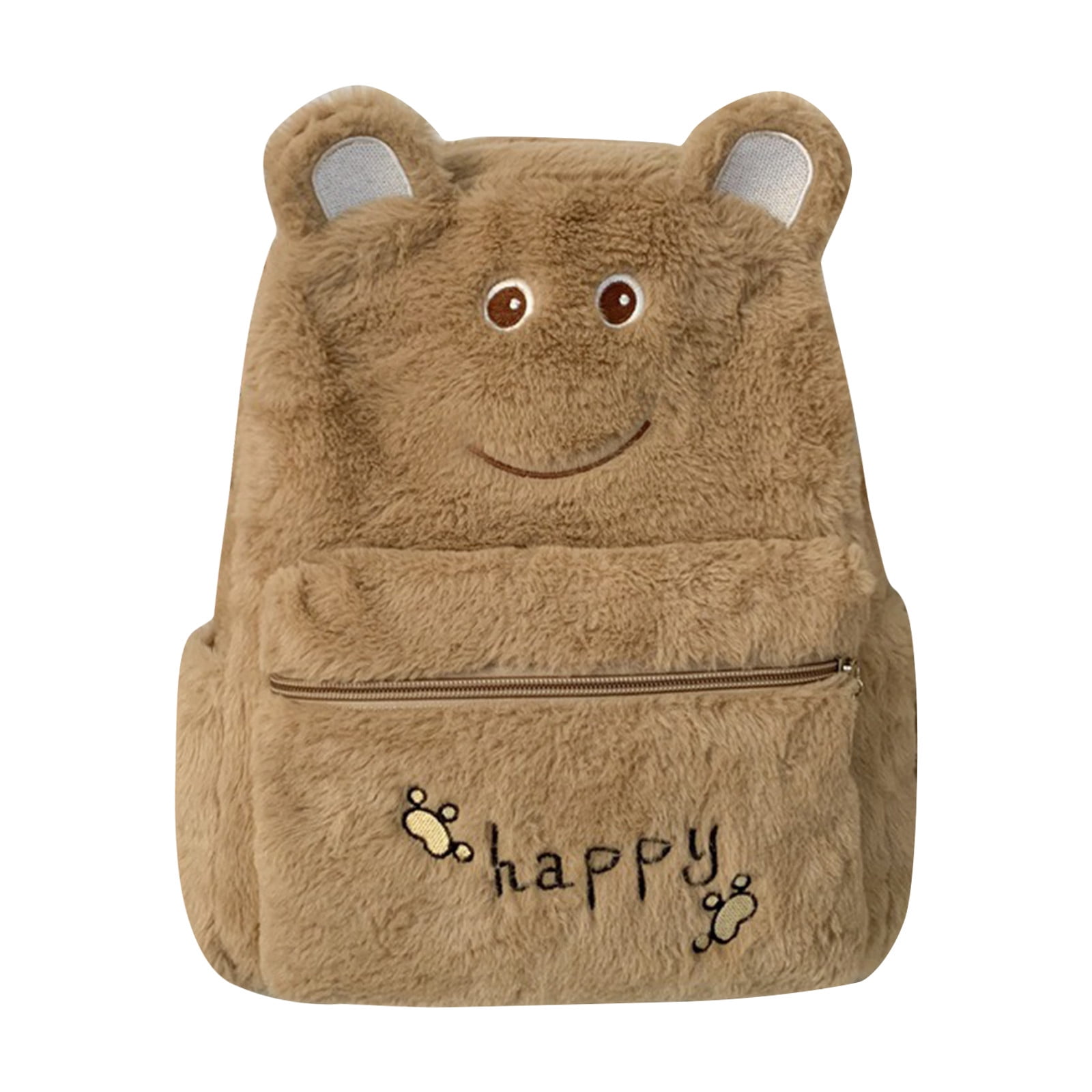 3D Kawaii Plush Mini Backpack: Cute Plush Schoolbag for Girls Adorable ...