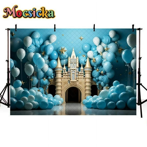 3D Kids Birthday Photography Background Newborn Portrait Cake Smash ...