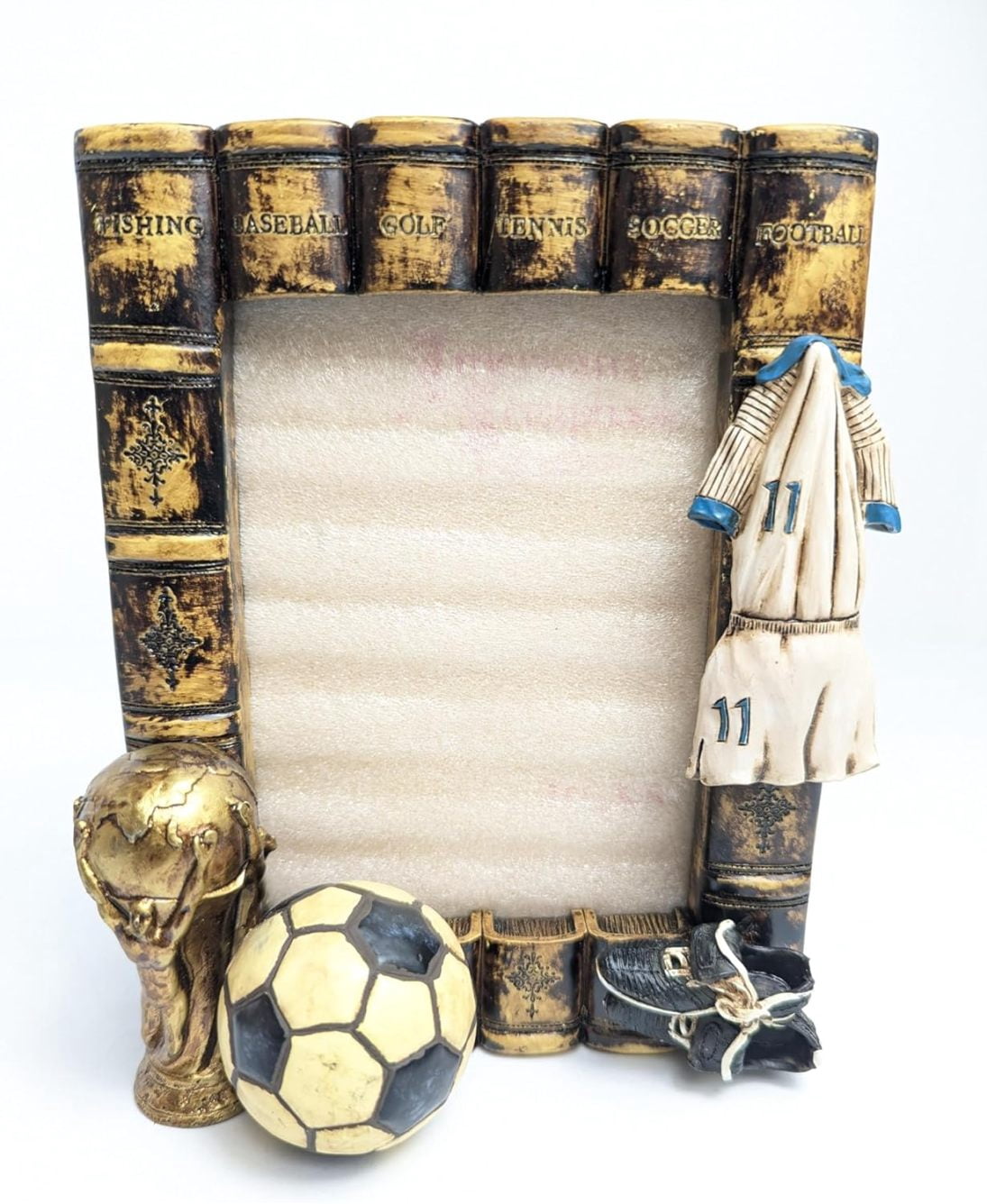 3D Kids Soccer Themed Picture Frame 5 X 3.5 - Walmart.com