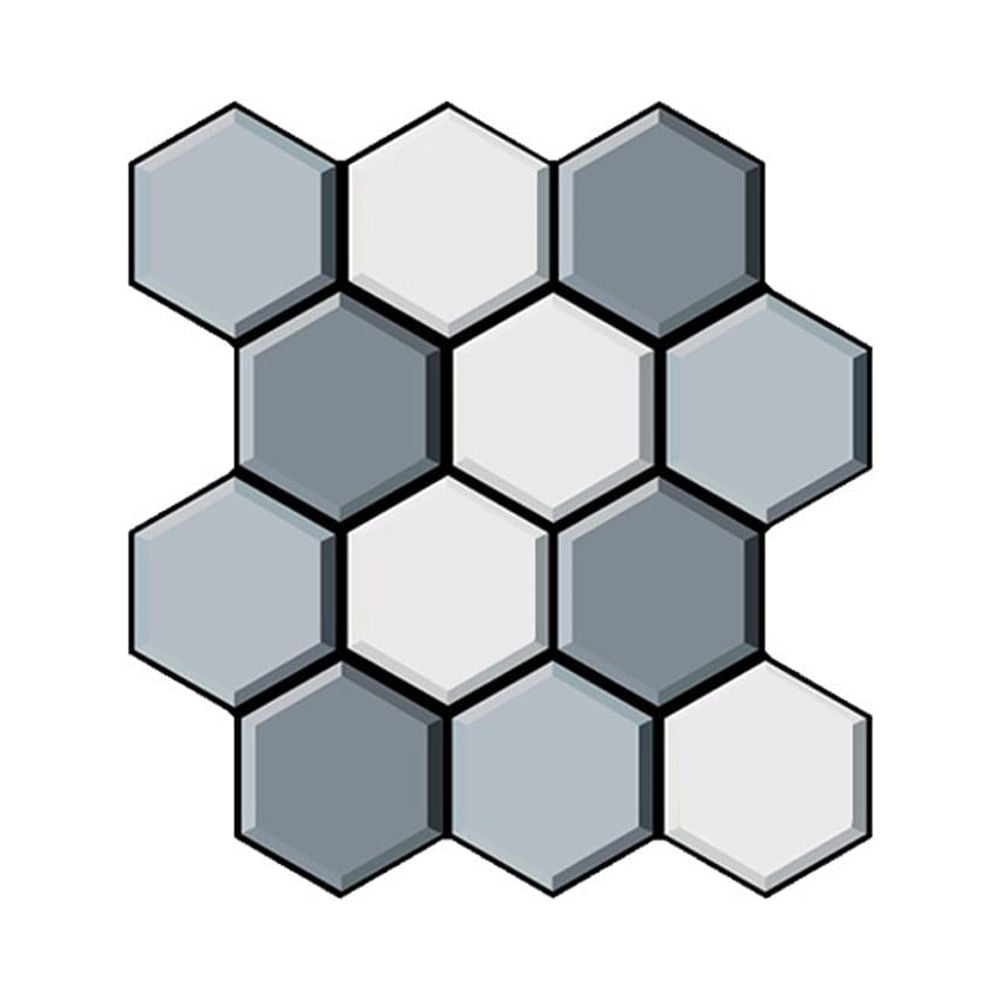 3D Kitchen Wall Tiles Stickers Bathroom Mosaic Stickers Peel - Walmart.com