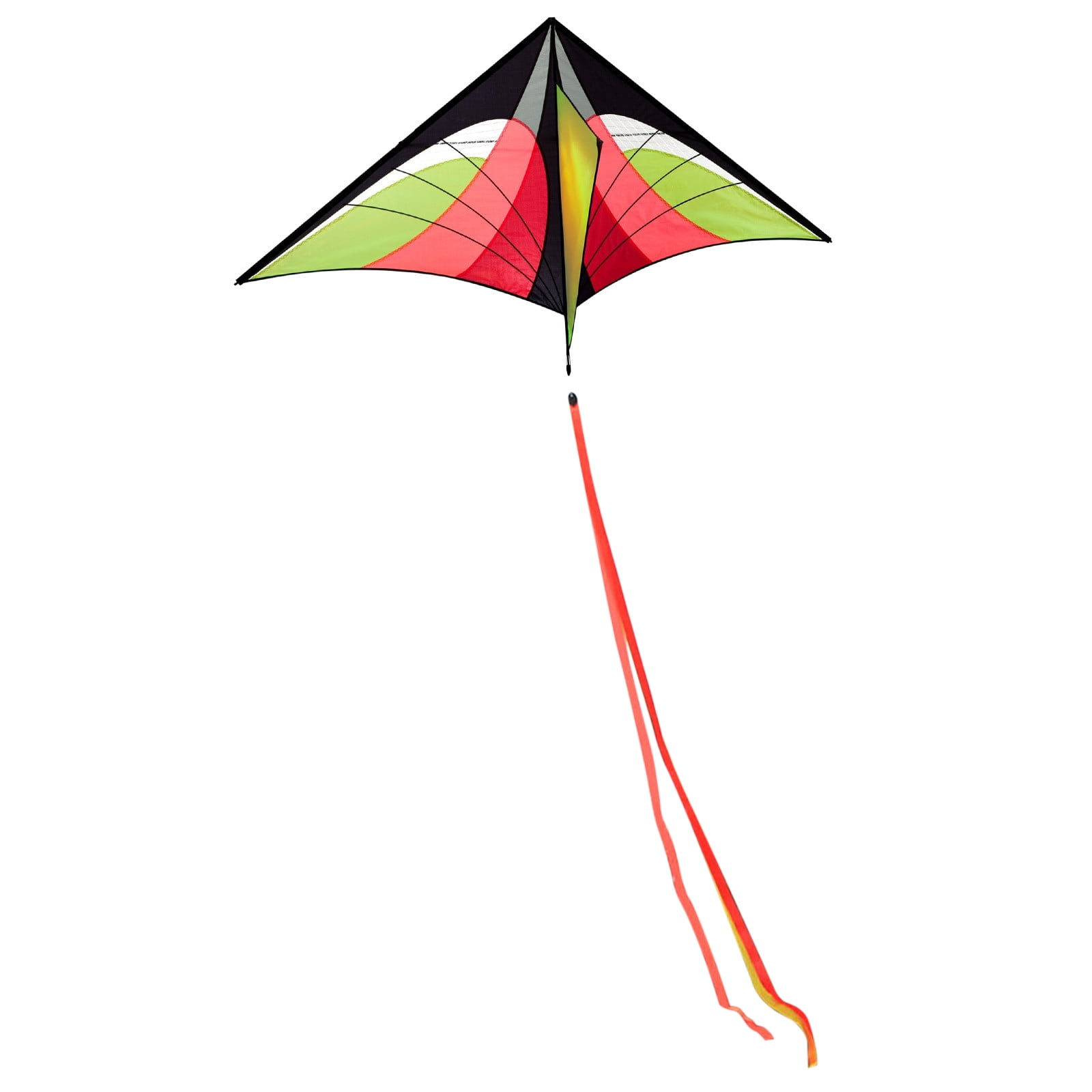 3D Kite Long Tail Easy Flyer Kite Beach Kites People Adults Gift 3 ...
