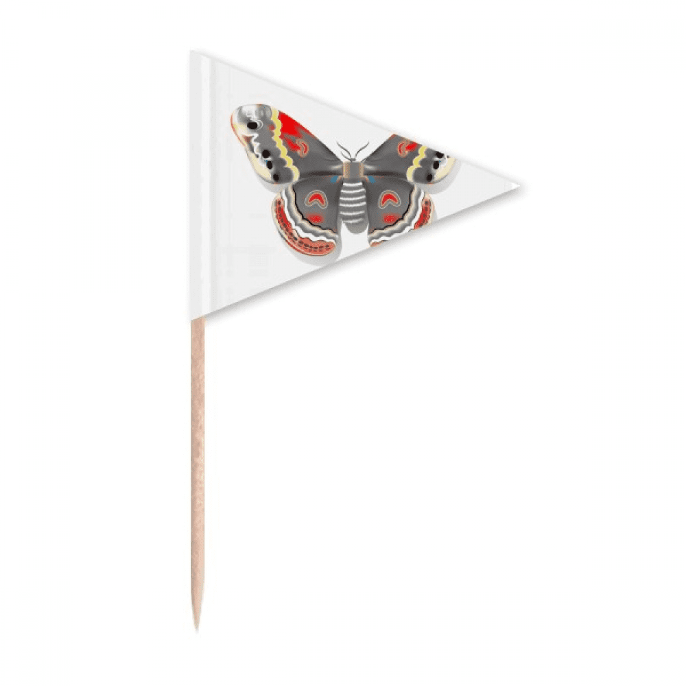 3D Kite in Chinese Style Toothpick Triangle Cupcake Toppers Flag ...