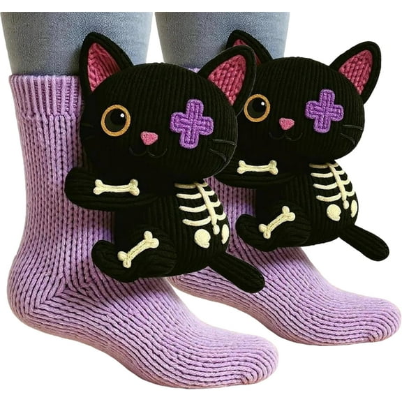3D Knit Animal Socks - Walmart.com