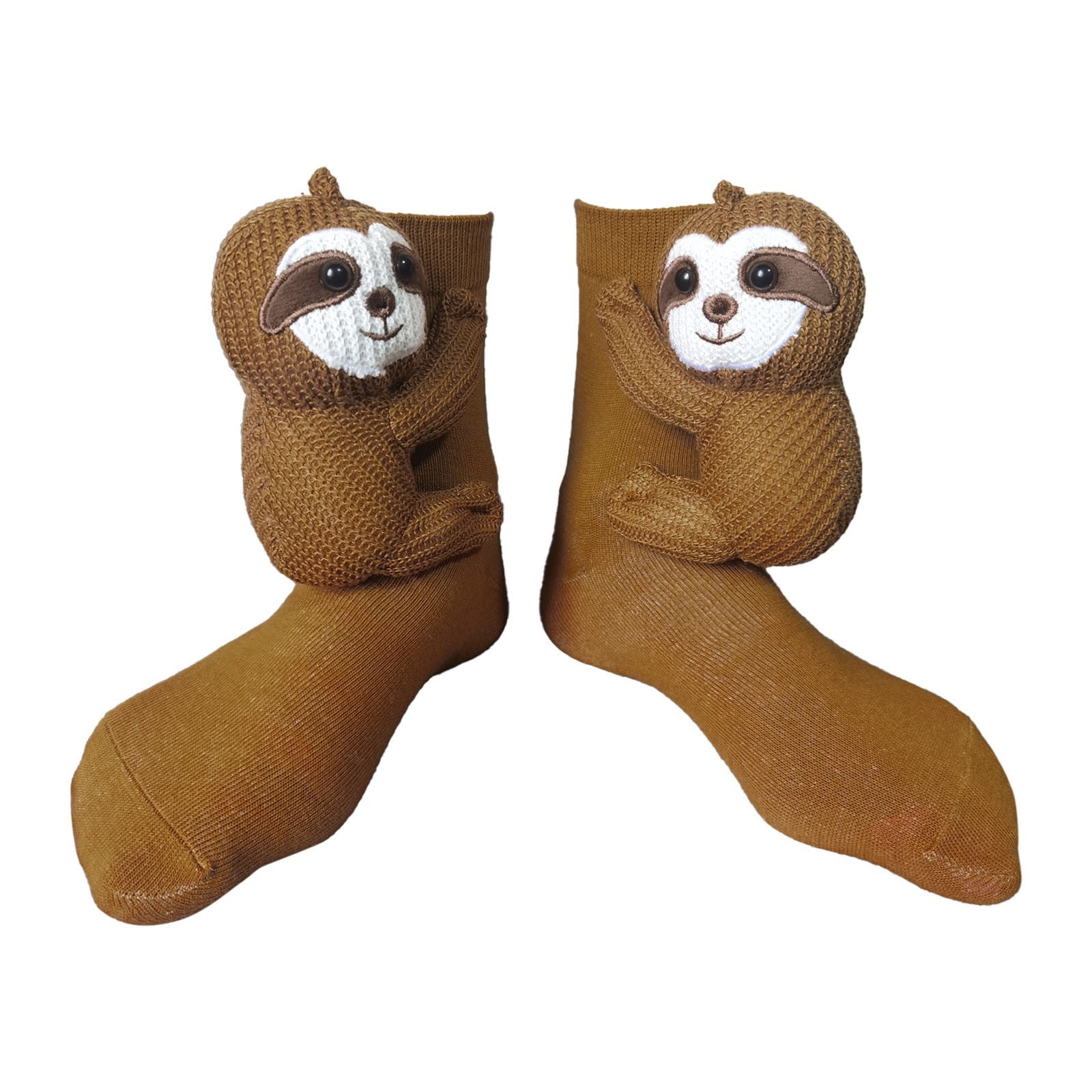 3D Knit Animal Socks Fall Winter Novelty Animal Socks Hug Socks Hand ...