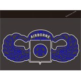 3D LED Neon Signs Bar Neon Light Sign Us Army 82nd Airborne Division ...