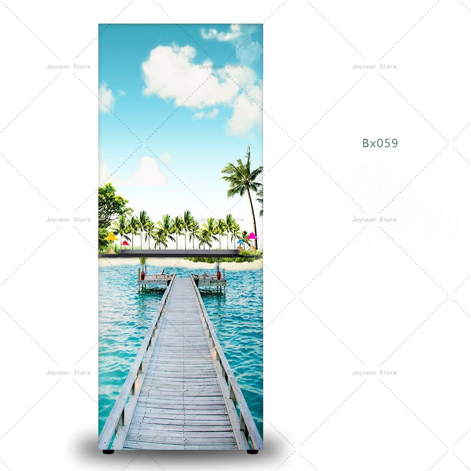 3D Landscape Refrigerator Magnet Can Be Customized in Size To Wrap The ...