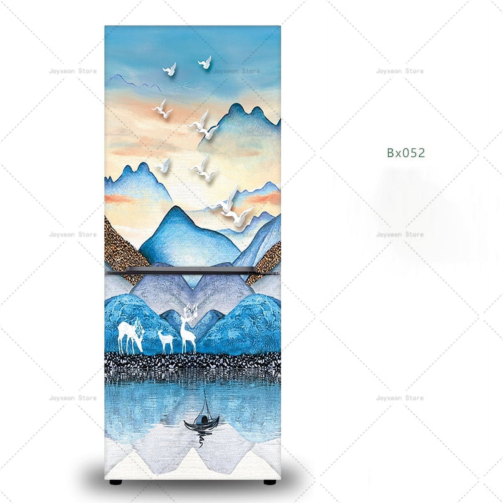3D Landscape Refrigerator Magnet Can Be Customized in Size To Wrap The ...