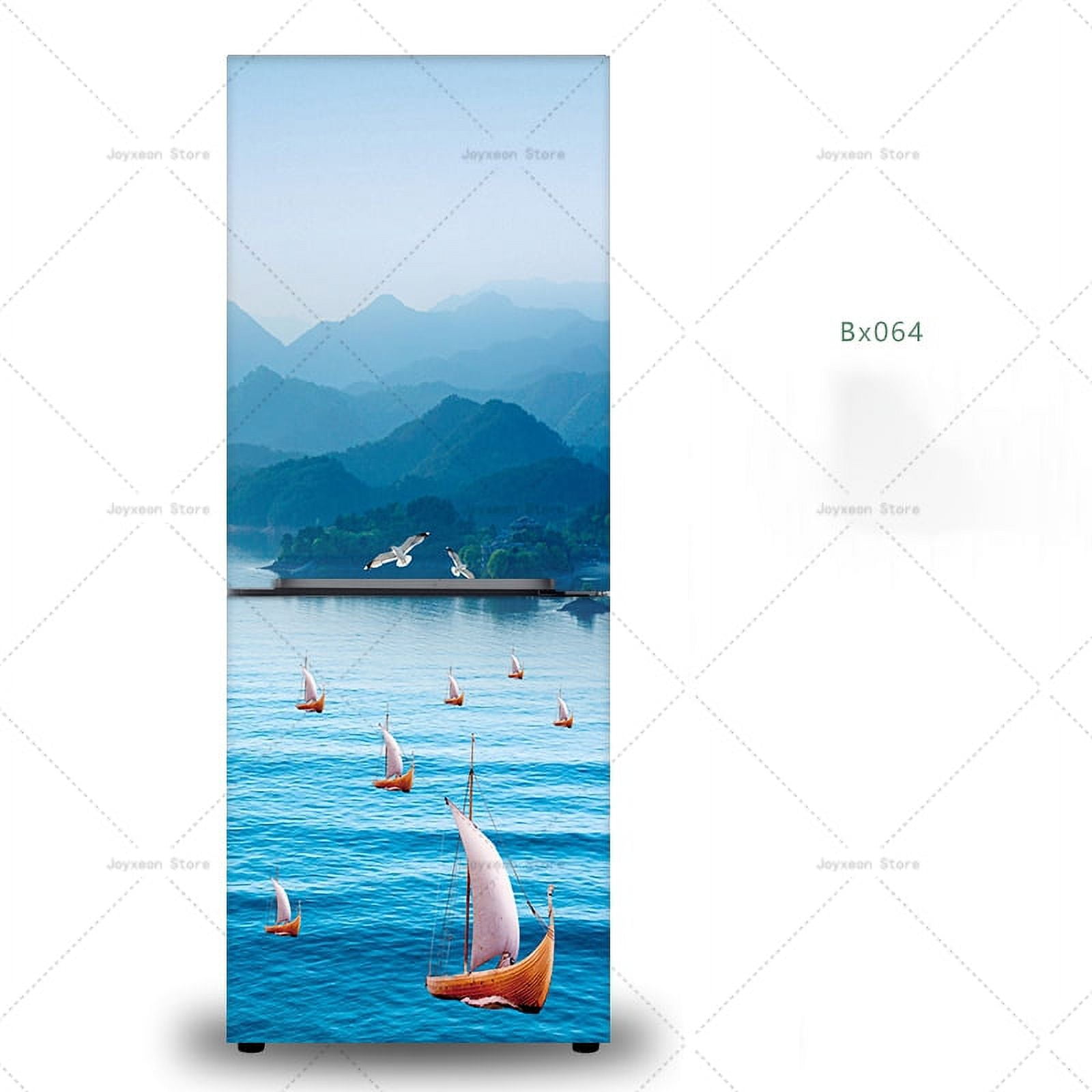3D Landscape Refrigerator Magnet Can Be Customized in Size To Wrap The ...