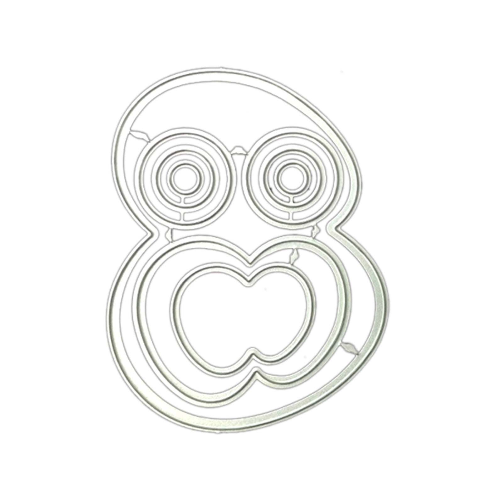 3D Large Eyes Metal Die Cut Layering Cutting Die Craft Embossing ...