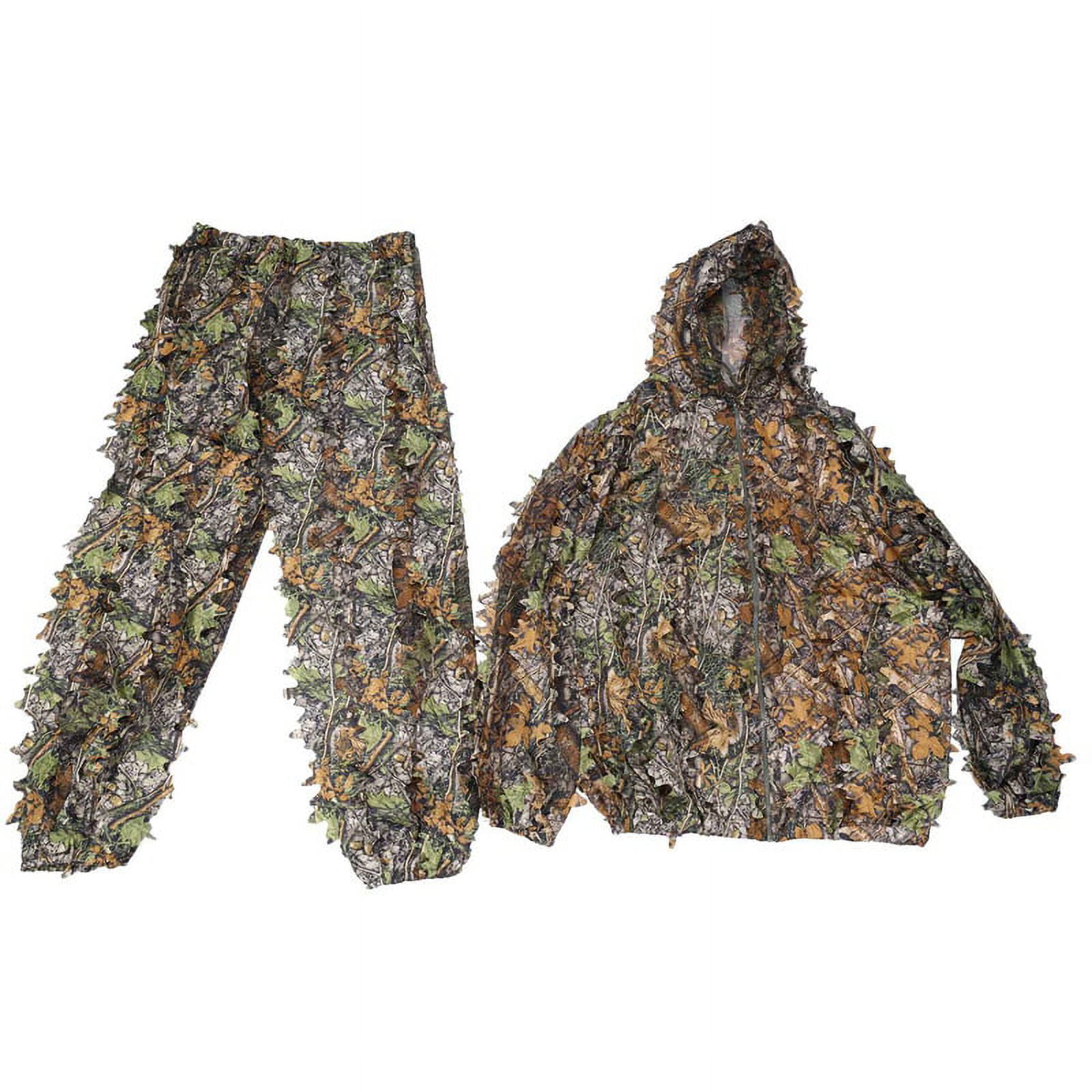 3D Leaf Adults Suit Camo/Camouflage Hunting Deer - Walmart.com