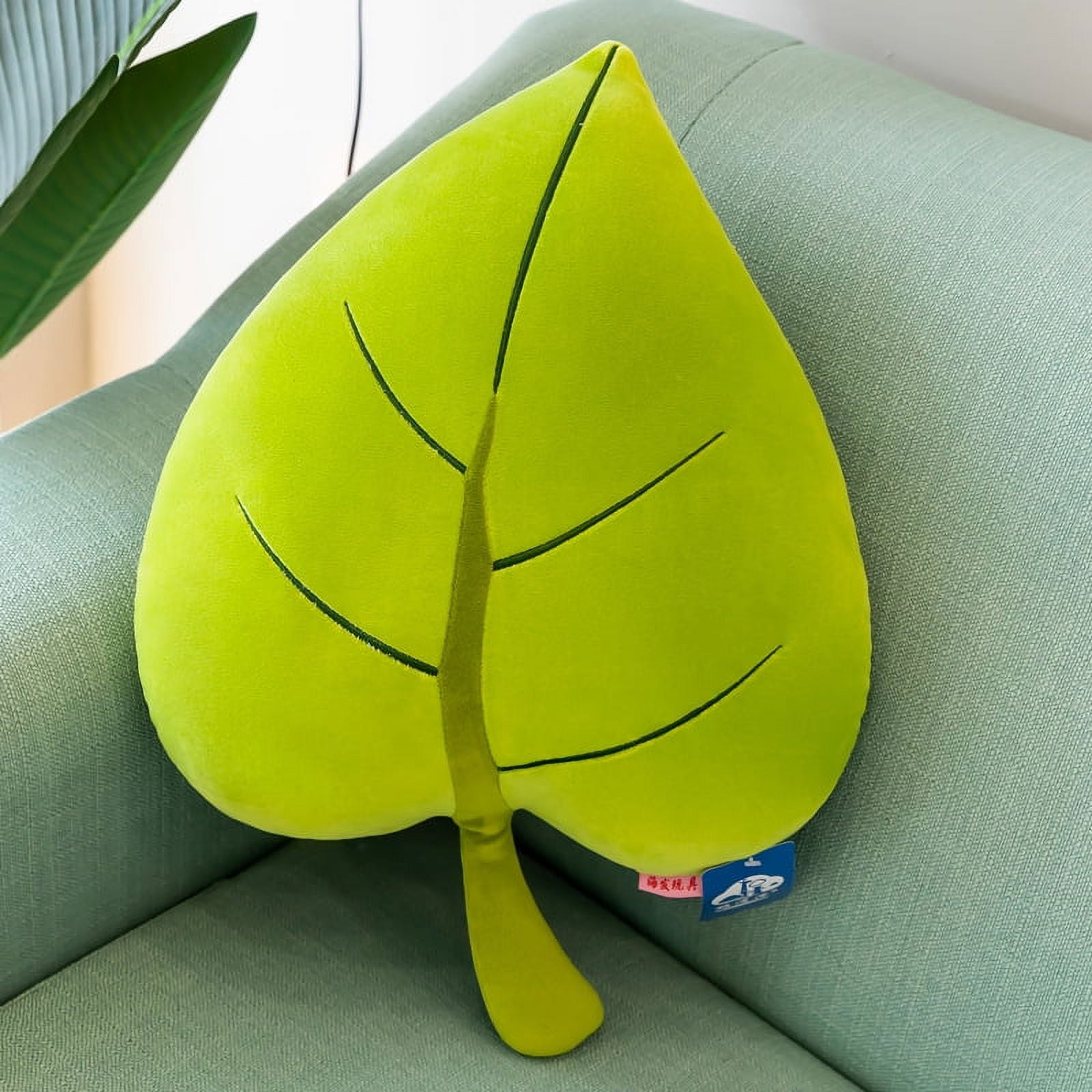 3D Leaf Pillow Leaf Shaped Pillow Plants Throw Pillows,Green Plant ...