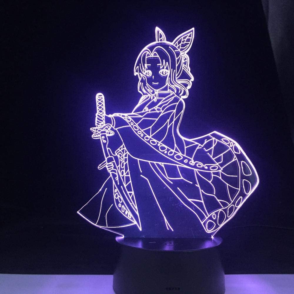 3D Led Lamps 3D Illusion Night Light Acrylic Led 3D Night Light Anime ...