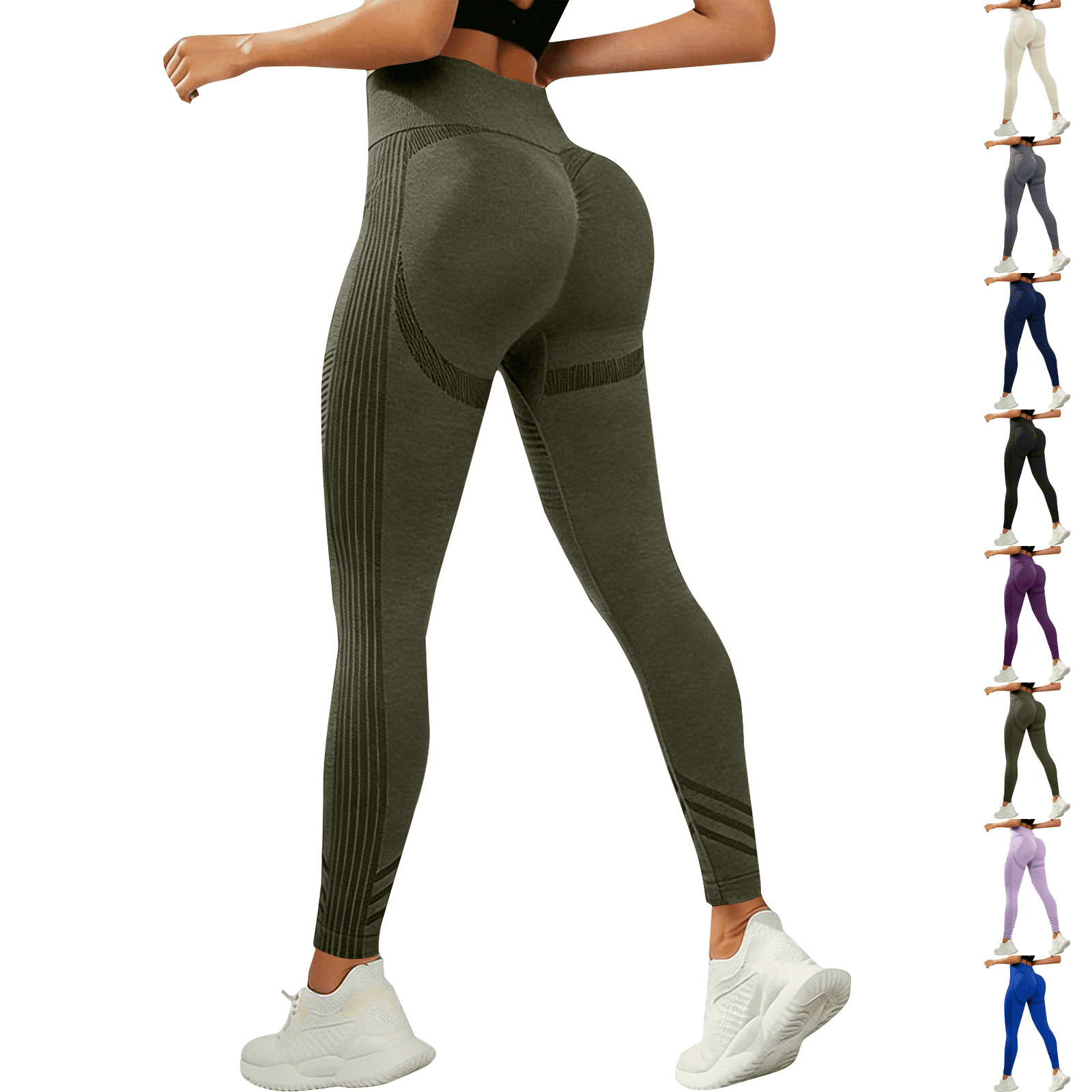 3D Legging for Women, Push-Up Sculpting Yoga Fitness Sport Pant 19" 20 ...