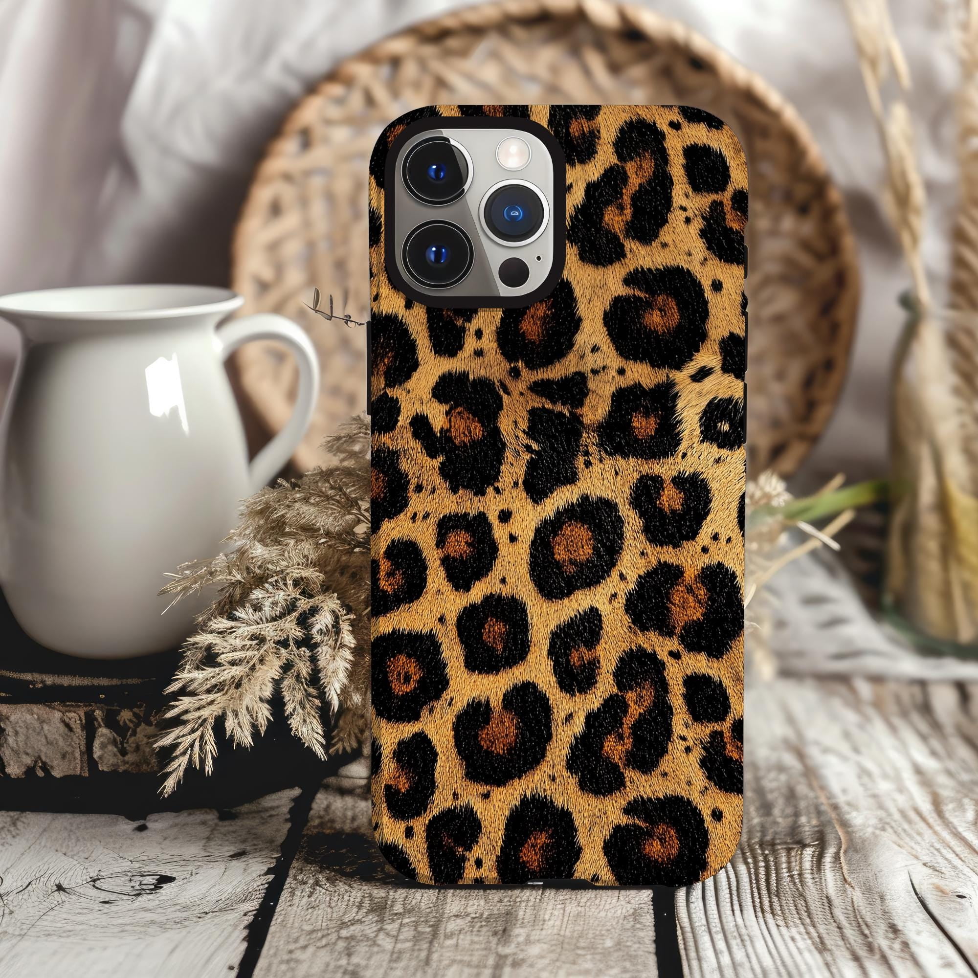 3D Leopard Pattern Case With Realistic Animal Print Look for iPhone 17 ...