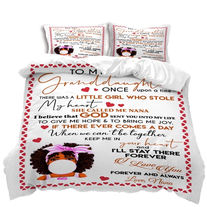 3D Letter Duvet Cover Modern Style Bedding Set The Most Meaningful Gift ...