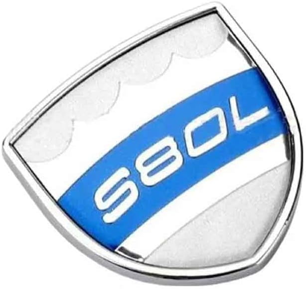 3D Letters Logo Decal, Car Emblem Badge for Volvo C30 2006-2013, ABS ...