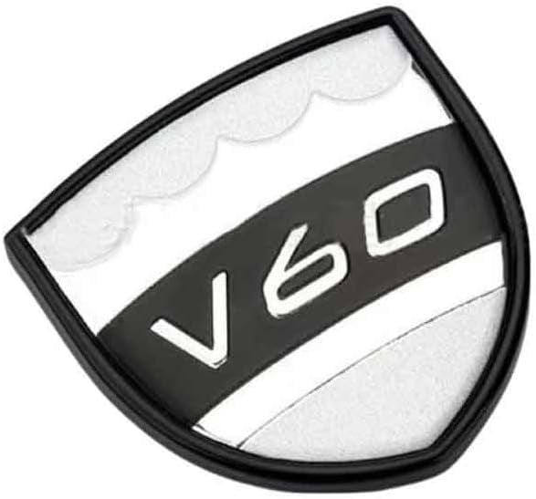 3D Letters Logo Decal, Car Emblem Badge for Volvo C30 2006-2013, ABS ...