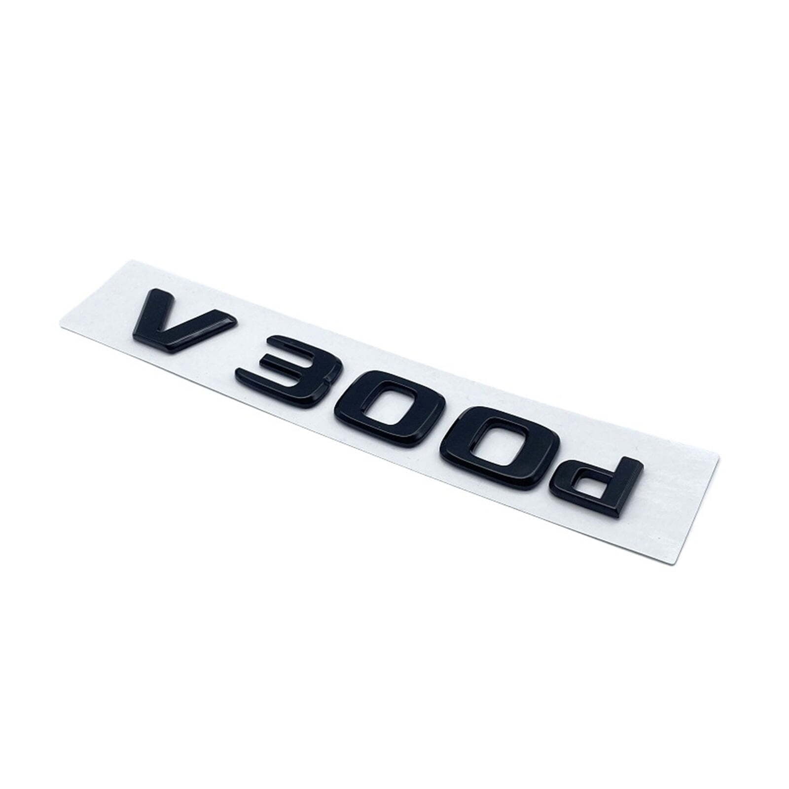 3D Letters V250d V300d NIGHT EDITION ABS Emblem Fit For Mercedes Fit ...